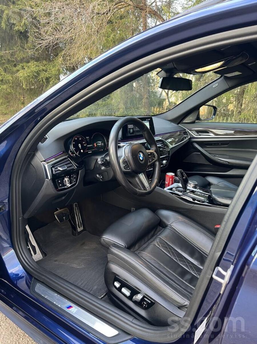 Zils BMW 530 2017 Aizkraukle, ar dzinēja tilpumu 3.00 L un nobraukumu 305 tūkst. km par 21500 €, foto 7 vietnē AUTOMOTO.COM.LV