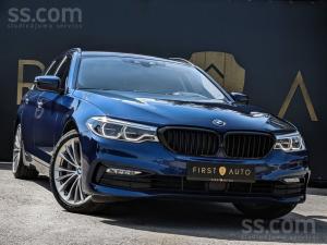 Blue BMW 530 2017 in Tukums, with an engine capacity of 3.00 L and mileage of 185 thousand km for 20700 €, photo  on AUTOMOTO.COM.LV