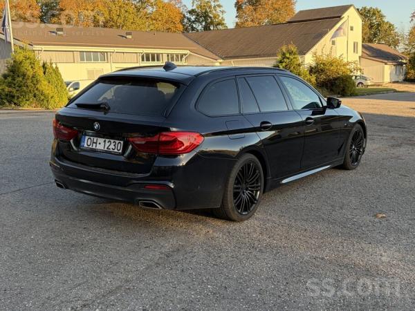 Blue BMW 530 2017 in Madona, with an engine capacity of 3.00 L and mileage of 220 thousand km for 21500 €, photo 7 on AUTOMOTO.COM.LV