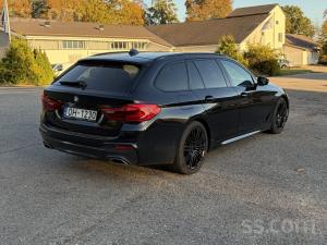 Blue BMW 530 2017 in Madona, with an engine capacity of 3.00 L and mileage of 220 thousand km for 21500 €, photo 7 on AUTOMOTO.COM.LV