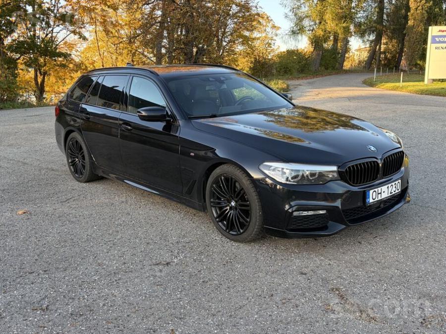 Blue BMW 530 2017 in Madona, with an engine capacity of 3.00 L and mileage of 220 thousand km for 21500 €, photo 9 on AUTOMOTO.COM.LV