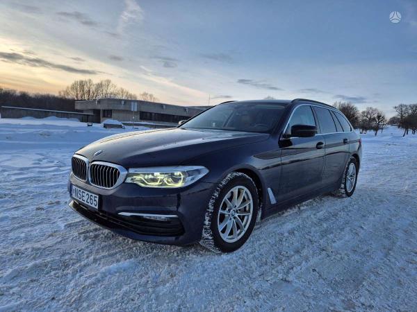 Blue BMW 530 2018 in Kaunas, with an engine capacity of 2.99 L and mileage of 201 thousand km for 18500 €, photo 2 on AUTOMOTO.COM.LV
