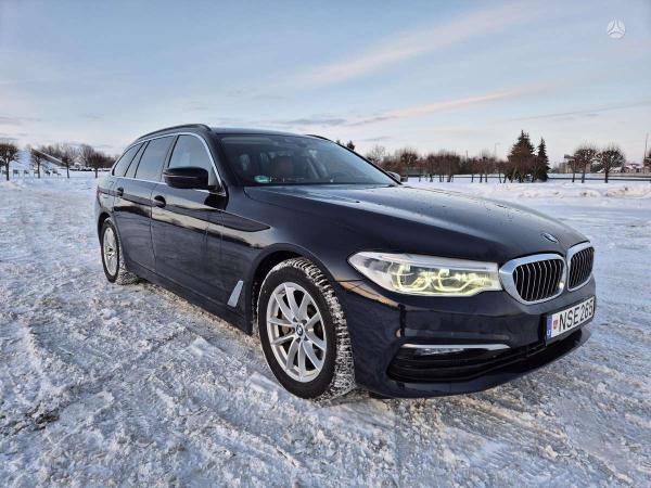 Blue BMW 530 2018 in Kaunas, with an engine capacity of 2.99 L and mileage of 201 thousand km for 18500 €, photo 8 on AUTOMOTO.COM.LV