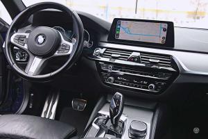 Blue BMW 530 2018 in Panevezys, with an engine capacity of 2.99 L and mileage of 266 thousand km for 23500 €, photo 15 on AUTOMOTO.COM.LV