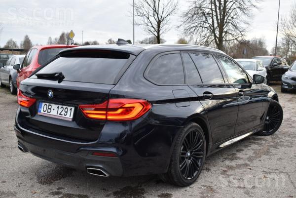 Синий БМВ 530 2018 в Кулдига, объемом двигателя 3.00 л и пробегом 0 тыс. км за 21990 €, фото 2 на AUTOMOTO.COM.LV