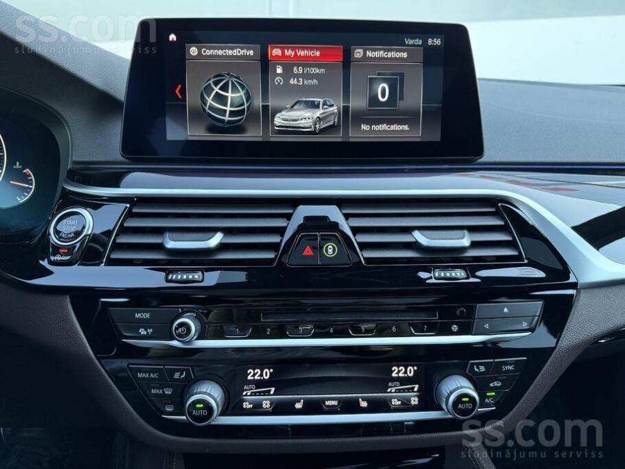 Zils BMW 530 2018 Ogre, ar dzinēja tilpumu 3.00 L un nobraukumu 195 tūkst. km par 25900 €, foto 21 vietnē AUTOMOTO.COM.LV