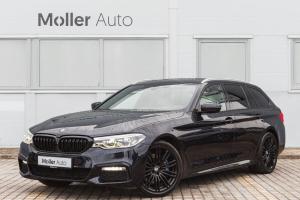 Blue BMW 530 2018 in Ventspils, with an engine capacity of 3.00 L and mileage of 198 thousand km for 22450 €, photo  on AUTOMOTO.COM.LV