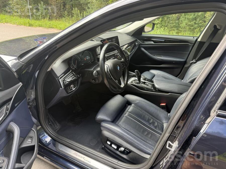 Zils BMW 530 2018 Rīga, ar dzinēja tilpumu 3.00 L un nobraukumu 238 tūkst. km par 16990 €, foto 9 vietnē AUTOMOTO.COM.LV