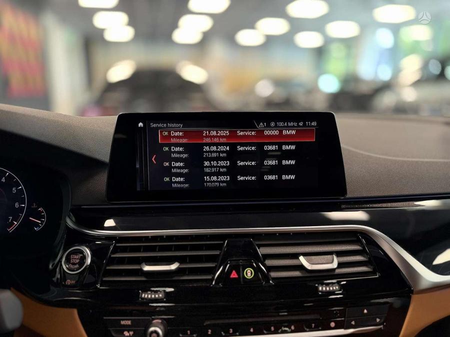 Zils BMW 530 2018 Klaipėda, ar dzinēja tilpumu 2.00 L un nobraukumu 279 tūkst. km par 20900 €, foto 10 vietnē AUTOMOTO.COM.LV