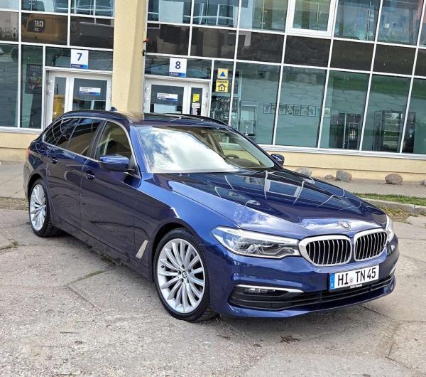 БМВ 530 2018 в Электренай на AUTOMOTO.COM.LV Синий БМВ 530 2018 в Электренай, объемом двигателя 2.00 л и пробегом 199 тыс. км за 14800 €, фото 3 на AUTOMOTO.COM.LV