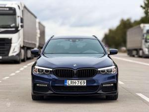 Blue BMW 530 2018 in Siauliai, with an engine capacity of 2.99 L and mileage of 291 thousand km for 16300 €, photo  on AUTOMOTO.COM.LV