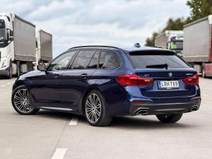 Blue BMW 530 2018 in Siauliai, with an engine capacity of 2.99 L and mileage of 291 thousand km for 16300 €, photo 5 on AUTOMOTO.COM.LV