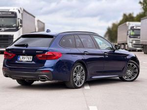 Blue BMW 530 2018 in Siauliai, with an engine capacity of 2.99 L and mileage of 291 thousand km for 16300 €, photo 7 on AUTOMOTO.COM.LV