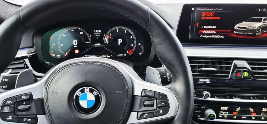 Zils BMW 530 2019 Šauļi, ar dzinēja tilpumu 2.99 L un nobraukumu 218 tūkst. km par 21450 €, foto 15 vietnē AUTOMOTO.COM.LV