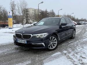 Zils BMW 530 2019 Panevēža, ar dzinēja tilpumu 3.00 L un nobraukumu 261 tūkst. km par 17990 €, foto  vietnē AUTOMOTO.COM.LV