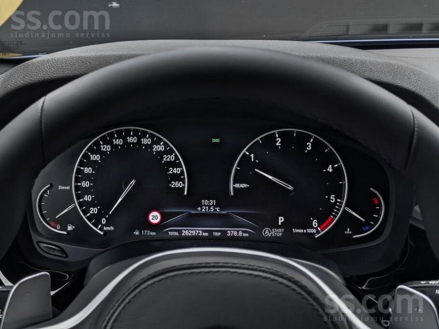 Zils BMW 530 2019 Tukums, ar dzinēja tilpumu 3.00 L un nobraukumu 263 tūkst. km par 21990 €, foto 15 vietnē AUTOMOTO.COM.LV
