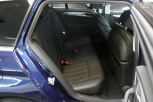 Blue BMW 530 2020 in Kaunas, with an engine capacity of 2.00 L and mileage of 86 thousand km for 31102 €, photo 15 on AUTOMOTO.COM.LV