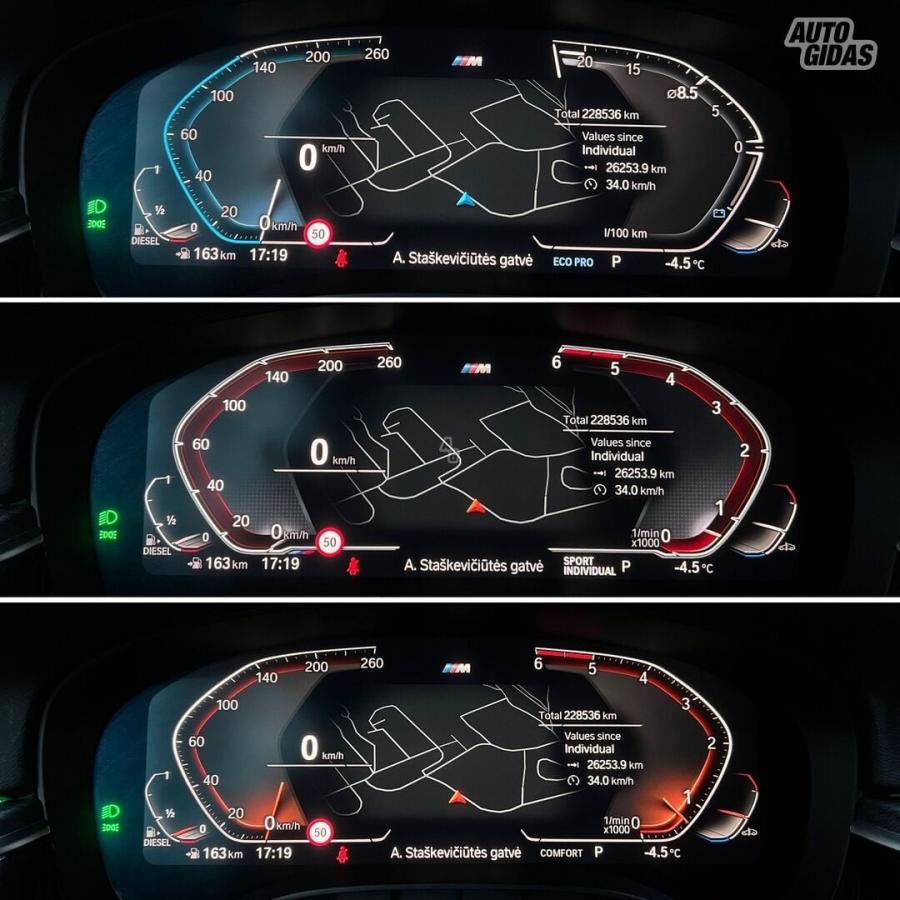 Синий БМВ 530 2020 в Вильнюс, объемом двигателя 3.00 л и пробегом 228 тыс. км за 28499 €, фото 19 на AUTOMOTO.COM.LV