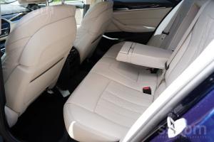 Blue BMW 530 2020 in Riga, with an engine capacity of 2.00 L and mileage of 220 thousand km for 26990 €, photo 18 on AUTOMOTO.COM.LV