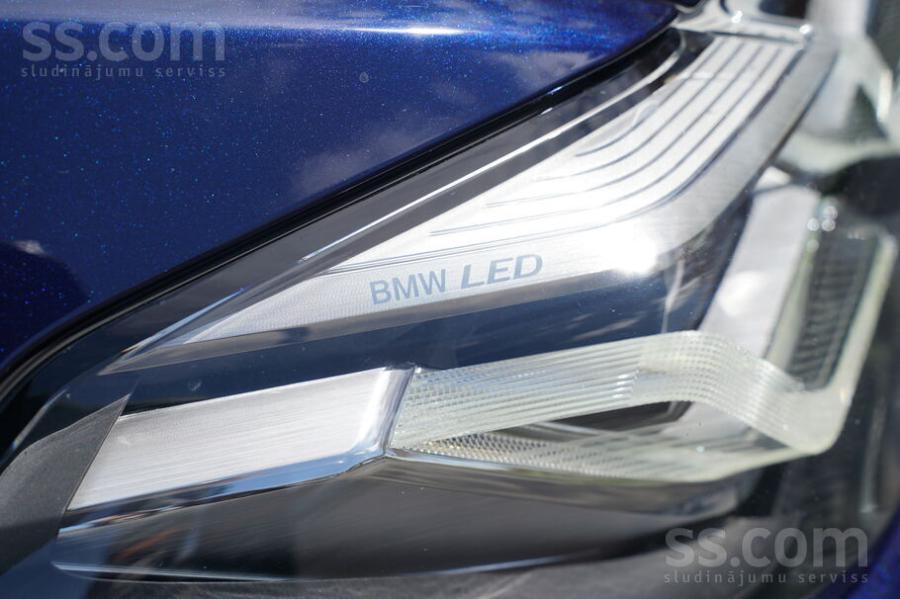 Blue BMW 530 2020 in Riga, with an engine capacity of 2.00 L and mileage of 220 thousand km for 26990 €, photo 24 on AUTOMOTO.COM.LV
