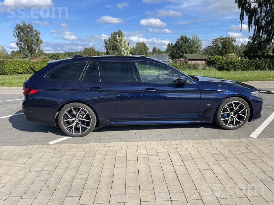 Синий БМВ 530 2020 в Рига, объемом двигателя 3.00 л и пробегом 212 тыс. км за 21900 €, фото 1 на AUTOMOTO.COM.LV