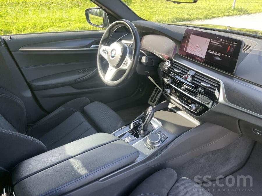 Синий БМВ 530 2020 в Рига, объемом двигателя 3.00 л и пробегом 212 тыс. км за 21900 €, фото 13 на AUTOMOTO.COM.LV