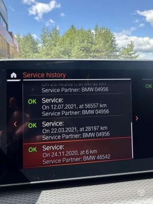 Синий БМВ 530 2020 в Вильнюс, объемом двигателя 2.99 л и пробегом 229 тыс. км за 24500 €, фото 20 на AUTOMOTO.COM.LV