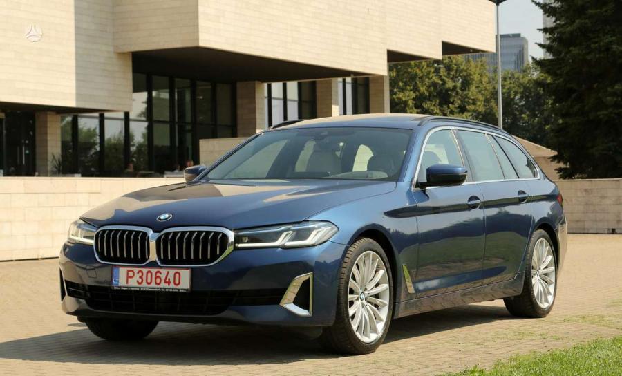 Синий БМВ 530 2020 в Вильнюс, объемом двигателя 2.99 л и пробегом 176 тыс. км за 26550 €, фото 18 на AUTOMOTO.COM.LV