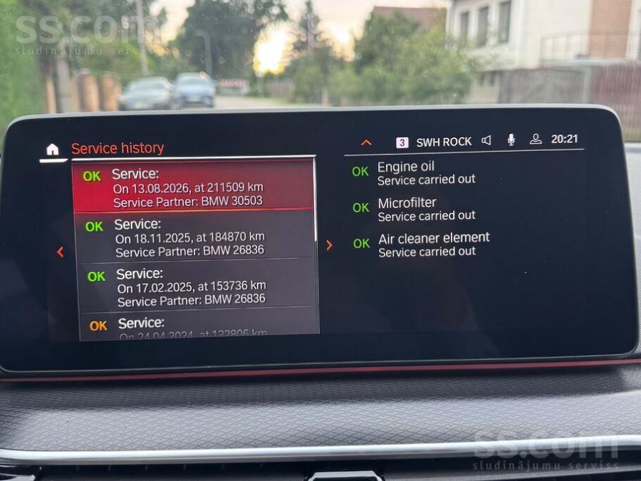 Zils BMW 530 2020 Rīga, ar dzinēja tilpumu 3.00 L un nobraukumu 212 tūkst. km par 21900 €, foto 22 vietnē AUTOMOTO.COM.LV