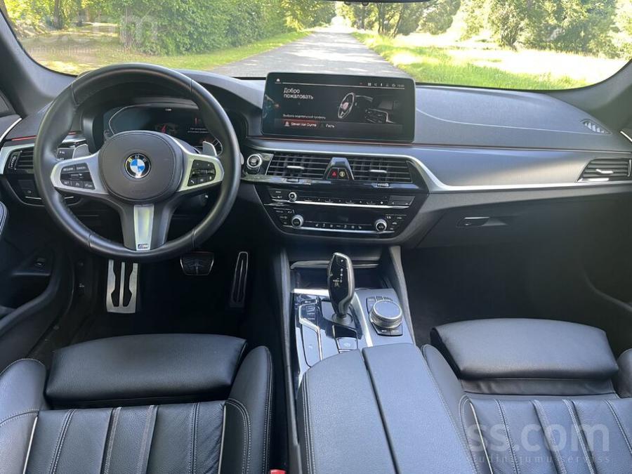 Zils BMW 530 2021 Bauska, ar dzinēja tilpumu 3.00 L un nobraukumu 213 tūkst. km par 24200 €, foto 5 vietnē AUTOMOTO.COM.LV