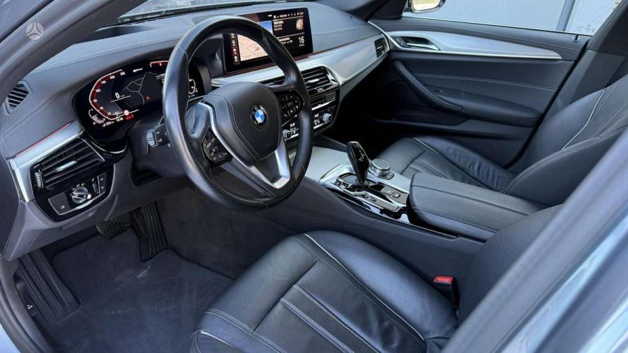 Zils BMW 530 2021 Viļņa, ar dzinēja tilpumu 2.00 L un nobraukumu 149 tūkst. km par 25990 €, foto 8 vietnē AUTOMOTO.COM.LV