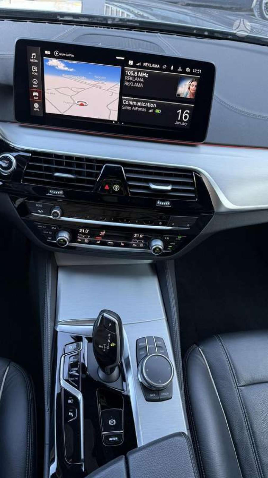Zils BMW 530 2021 Viļņa, ar dzinēja tilpumu 2.00 L un nobraukumu 149 tūkst. km par 25990 €, foto 15 vietnē AUTOMOTO.COM.LV