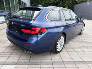 Blue BMW 530 2021 in Kaunas, with an engine capacity of 2.00 L and mileage of 191 thousand km for 21900 €, photo 4 on AUTOMOTO.COM.LV
