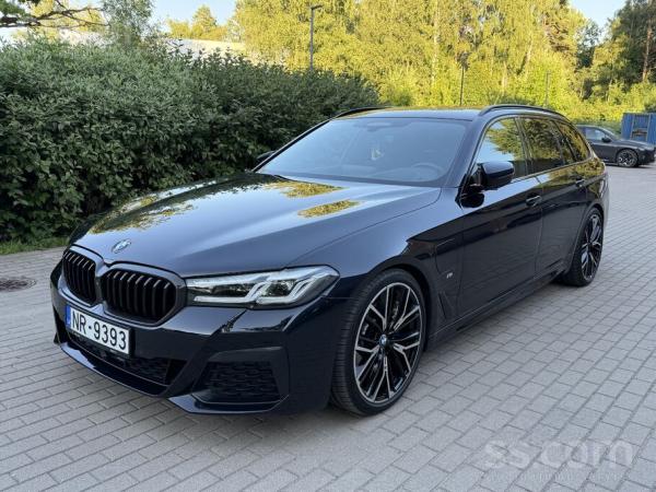 Синий БМВ 530 2021 в Рига, объемом двигателя 2.00 л и пробегом 117 тыс. км за 35500 €, фото 1 на AUTOMOTO.COM.LV