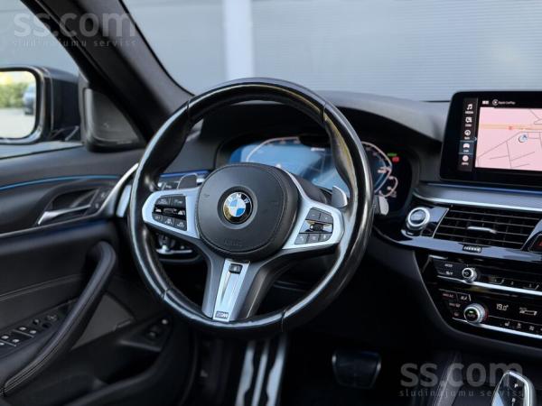 Синий БМВ 530 2021 в Рига, объемом двигателя 2.00 л и пробегом 117 тыс. км за 35500 €, фото 7 на AUTOMOTO.COM.LV