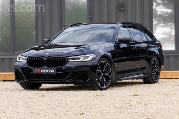 Blue BMW 530 2021 in Jelgava, with an engine capacity of 3.00 L and mileage of 151 thousand km for 32900 €, photo 4 on AUTOMOTO.COM.LV