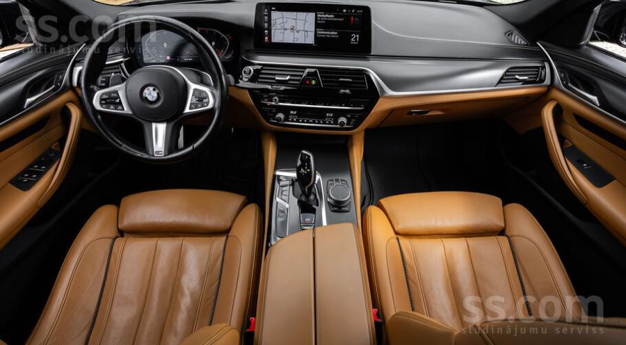 Zils BMW 530 2021 Jelgava, ar dzinēja tilpumu 3.00 L un nobraukumu 151 tūkst. km par 32900 €, foto 10 vietnē AUTOMOTO.COM.LV
