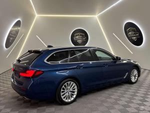 Blue BMW 530 2021 in Marijampole, with an engine capacity of 2.00 L and mileage of 277 thousand km for 18999 €, photo 15 on AUTOMOTO.COM.LV