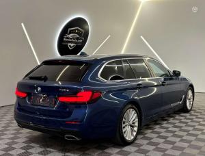 Blue BMW 530 2021 in Marijampole, with an engine capacity of 2.00 L and mileage of 277 thousand km for 18999 €, photo 35 on AUTOMOTO.COM.LV