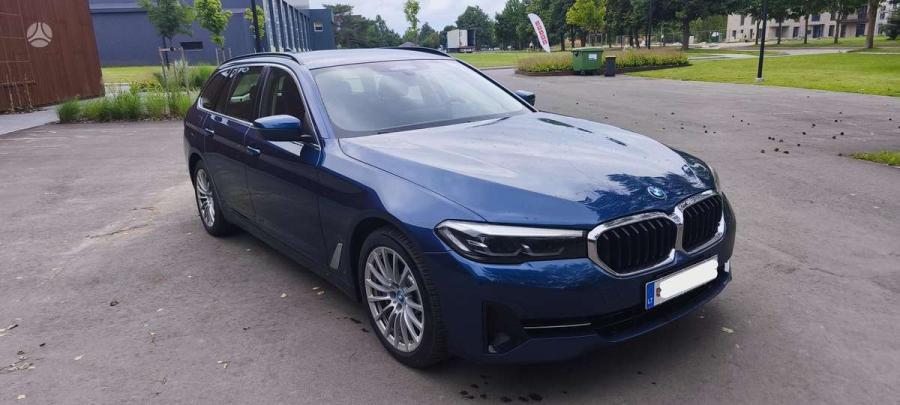 Zils BMW 530 2022 Palanga, ar dzinēja tilpumu 2.00 L un nobraukumu 73 tūkst. km par 27200 €, foto 3 vietnē AUTOMOTO.COM.LV