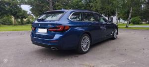 Zils BMW 530 2022 Palanga, ar dzinēja tilpumu 2.00 L un nobraukumu 73 tūkst. km par 27200 €, foto 4 vietnē AUTOMOTO.COM.LV