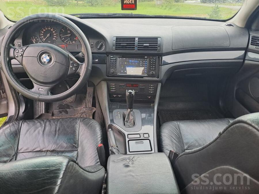 Brown BMW 530 1999 in Preili, with an engine capacity of 3.00 L and mileage of 544 thousand km for 1990 €, photo 8 on AUTOMOTO.COM.LV