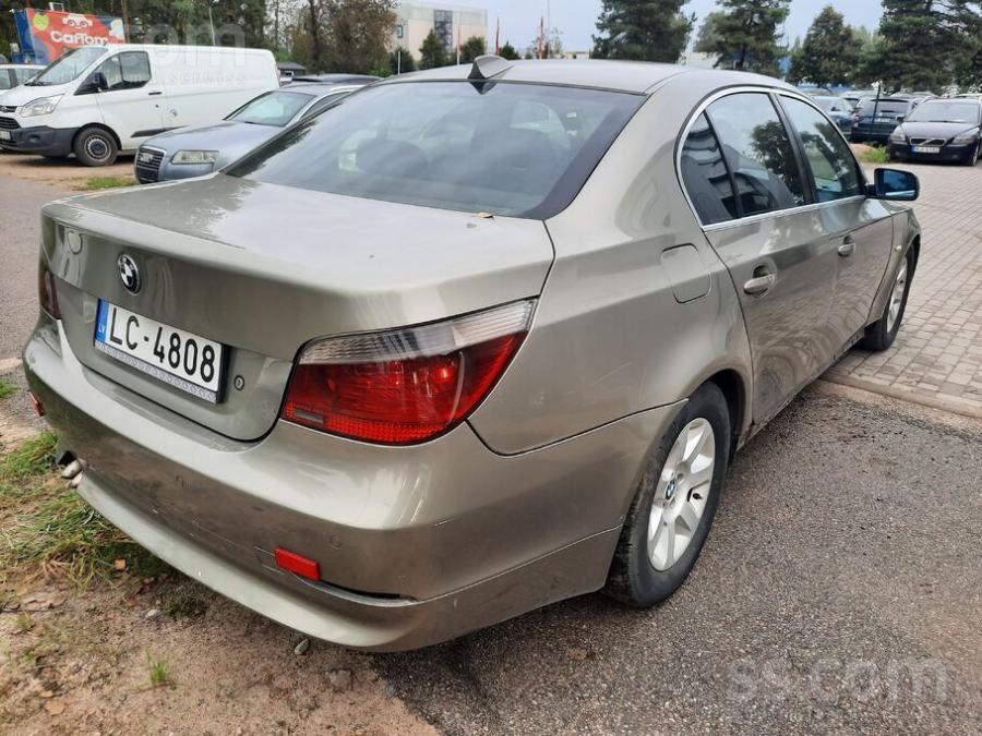 Коричневый БМВ 530 2003 в Рига, объемом двигателя 3.00 л и пробегом 0 тыс. км за 1750 €, фото 6 на AUTOMOTO.COM.LV
