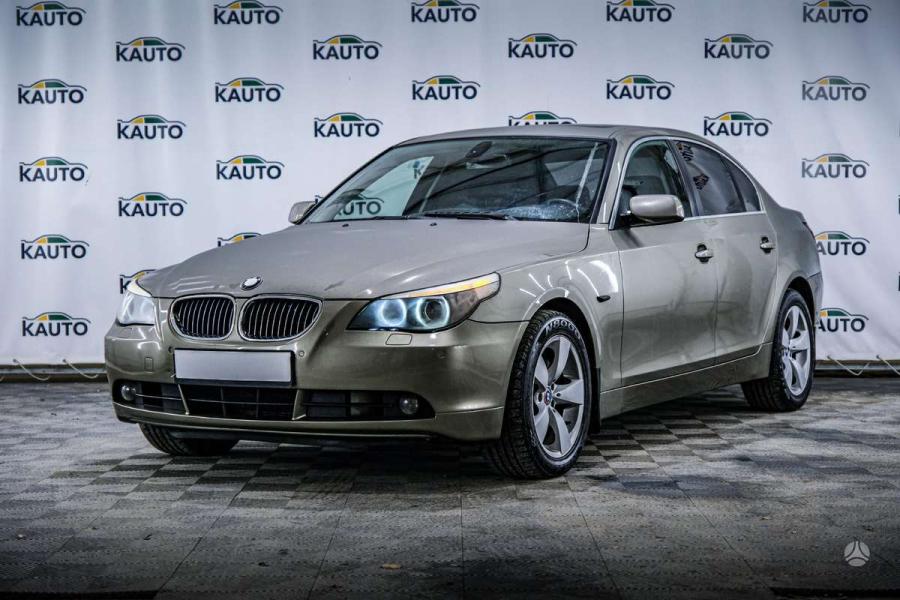Brown BMW 530 2008 in Kaunas, with an engine capacity of 3.00 L and mileage of 260 thousand km for 6290 €, photo 1 on AUTOMOTO.COM.LV