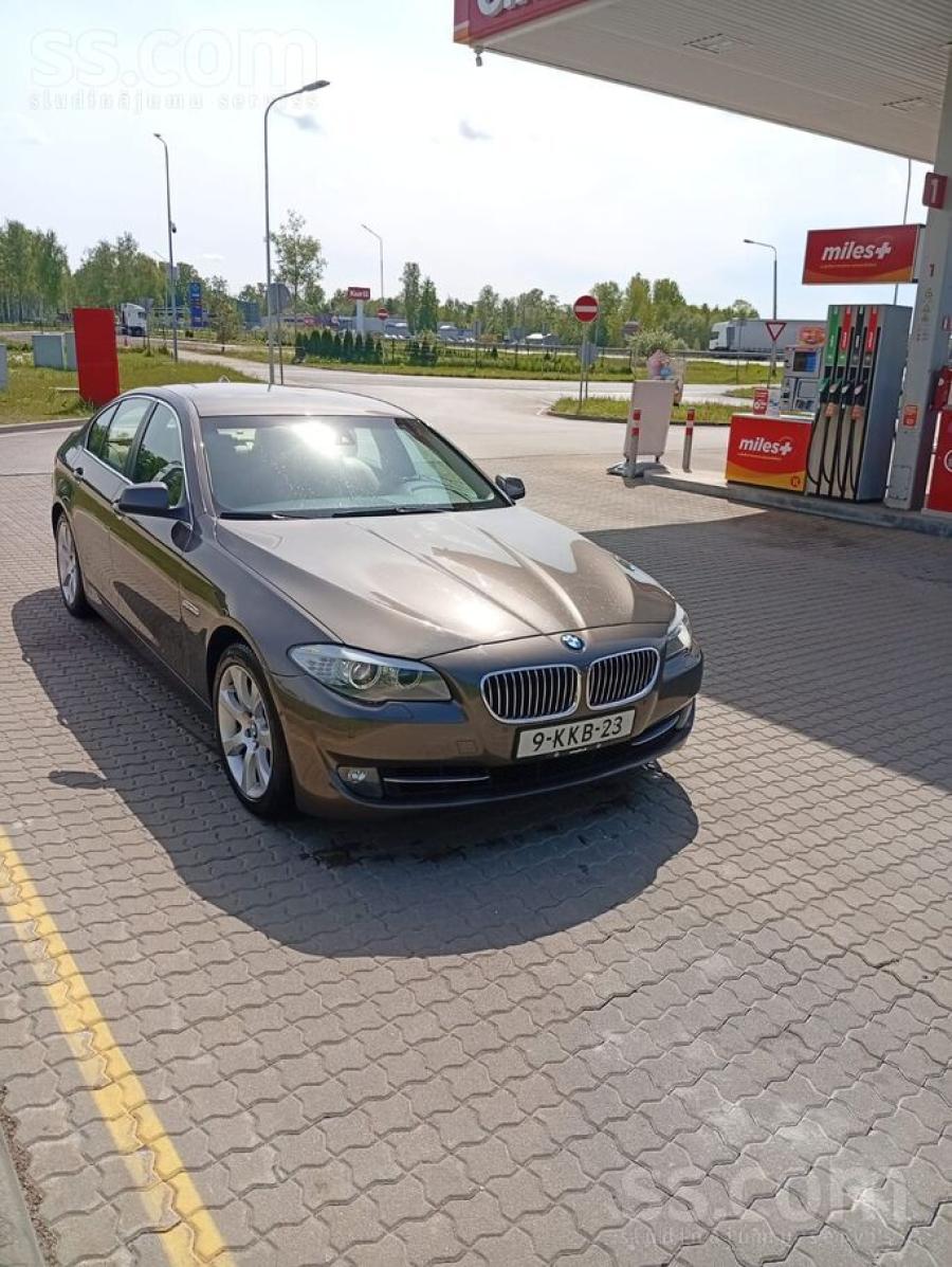Brown BMW 530 2011 in Cesis, with an engine capacity of 3.00 L and mileage of 0 thousand km for 6700 €, photo 1 on AUTOMOTO.COM.LV