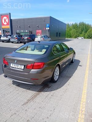 Brown BMW 530 2011 in Cesis, with an engine capacity of 3.00 L and mileage of 0 thousand km for 6700 €, photo 2 on AUTOMOTO.COM.LV