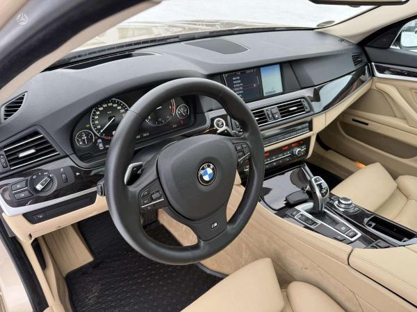 Brown BMW 530 2011 in Marijampole, with an engine capacity of 2.99 L and mileage of 319 thousand km for 7700 €, photo 9 on AUTOMOTO.COM.LV