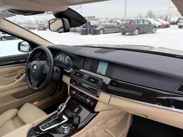 Brown BMW 530 2011 in Marijampole, with an engine capacity of 2.99 L and mileage of 319 thousand km for 7700 €, photo 10 on AUTOMOTO.COM.LV