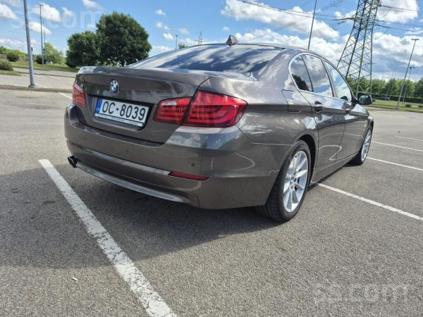 Brown BMW 530 2011 in Daugavpils, with an engine capacity of 3.00 L and mileage of 232 thousand km for 11500 €, photo 6 on AUTOMOTO.COM.LV