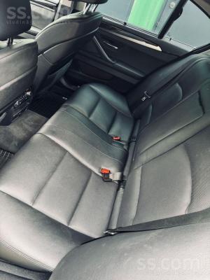 Brown BMW 530 2013 in Riga, with an engine capacity of 3.00 L and mileage of 350 thousand km for 11450 €, photo 7 on AUTOMOTO.COM.LV